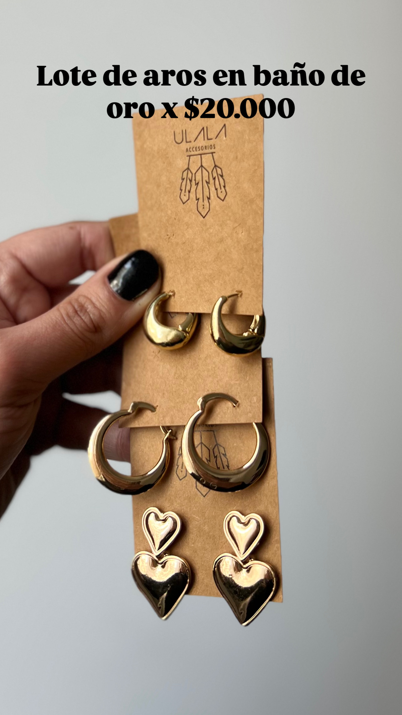 BABY BOX AROS PLATA 925 Y BAÑO DE ORO – Ulala Accesorios